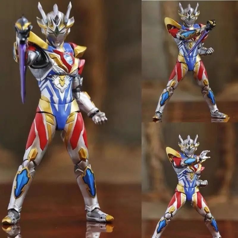 Shf Ultraman Zeta Delta Rise Claw Action Figures 15cm Pvc Model ...