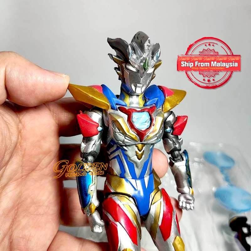Shf Ultraman Zeta Delta Rise Claw Action Figures 15cm Pvc Model ...