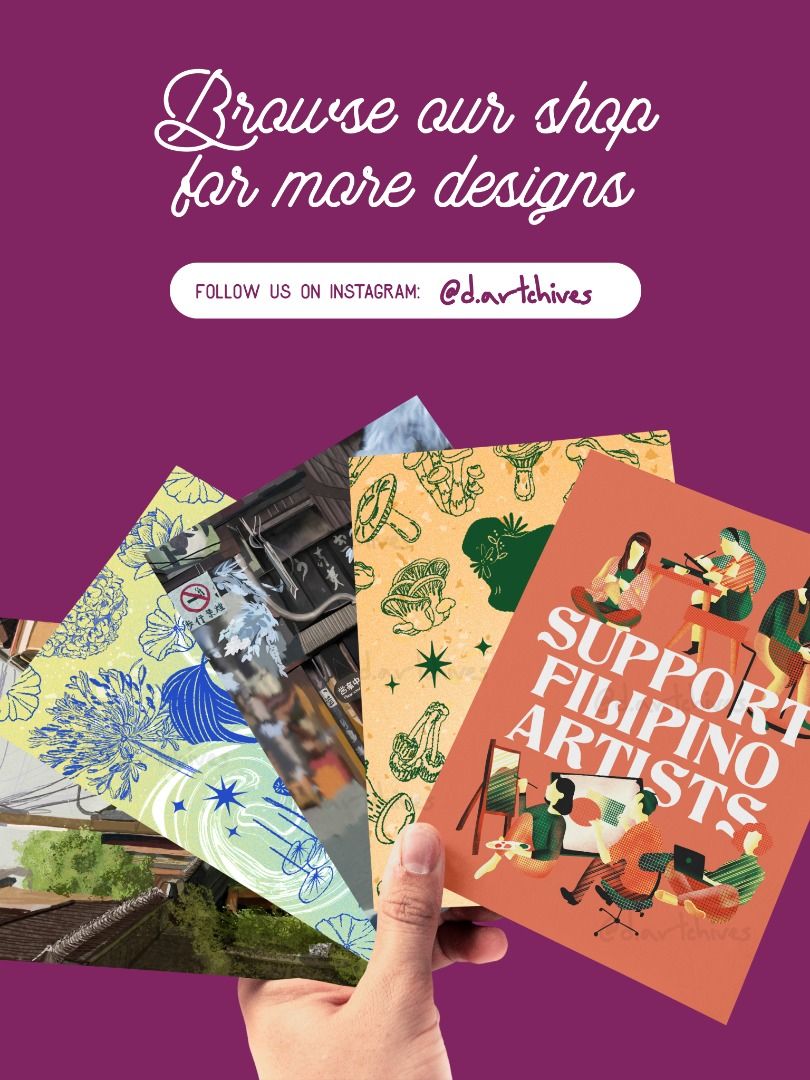 Siargao Pattern | Illustrated Artwork Decoration | Size 5x7 | by d ...