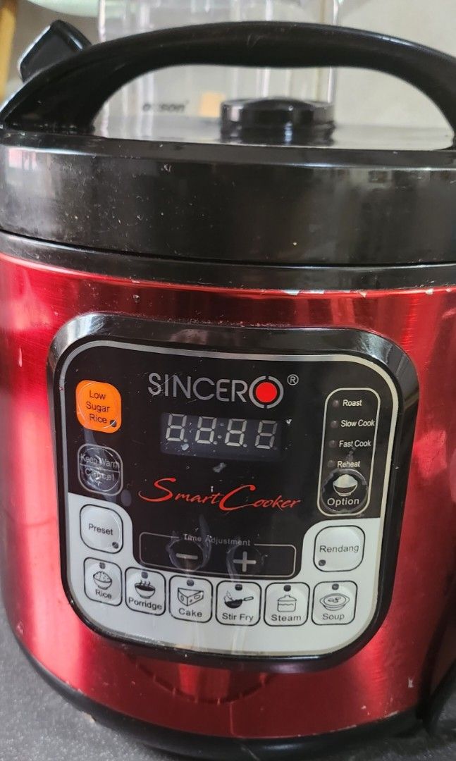 Sincero smart pressure cooker, TV & Home Appliances, Kitchen Appliances ...