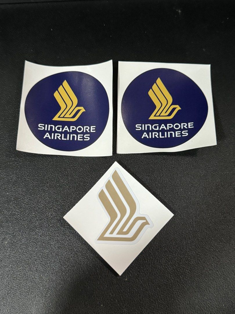 Singapore Airlines & Star Alliance 3M Vinyl Stickers for luggages ...