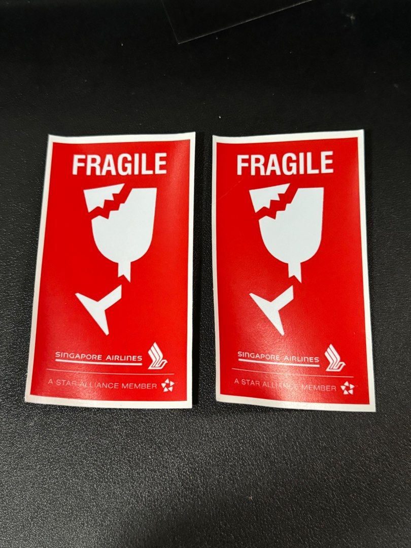 Singapore Airlines, Star Alliance, Airbus, Boeing 3M Vinyl Stickers for ...