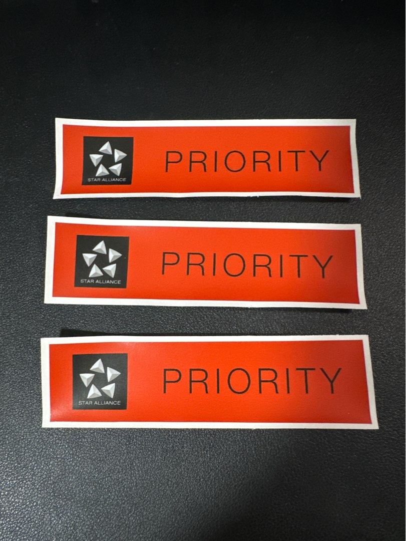 Singapore Airlines & Star Alliance 3M Vinyl Stickers for luggages ...