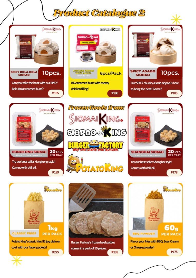 Siomai King siomai, siopao atbp!, Food & Drinks, Chilled & Frozen Food ...