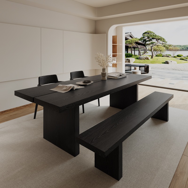 Special Bargain Skyler EMBASSY Dining Table Scandinavian Nordic Black ...