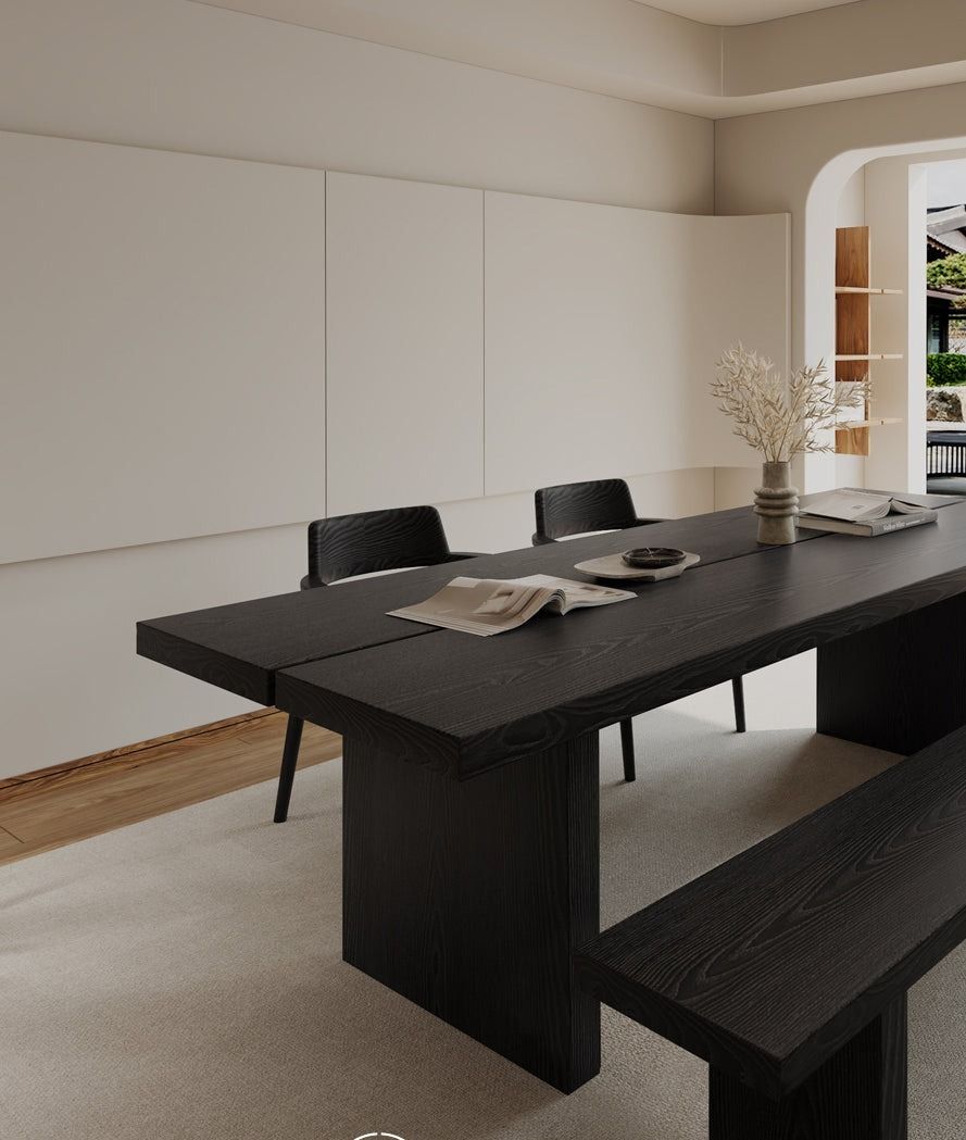 Special Bargain Skyler EMBASSY Dining Table Scandinavian Nordic Black ...