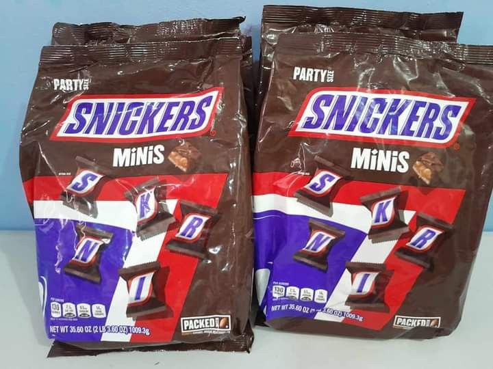 Snickers Minis Party Size, Food & Drinks, Other Food & Drinks on Carousell
