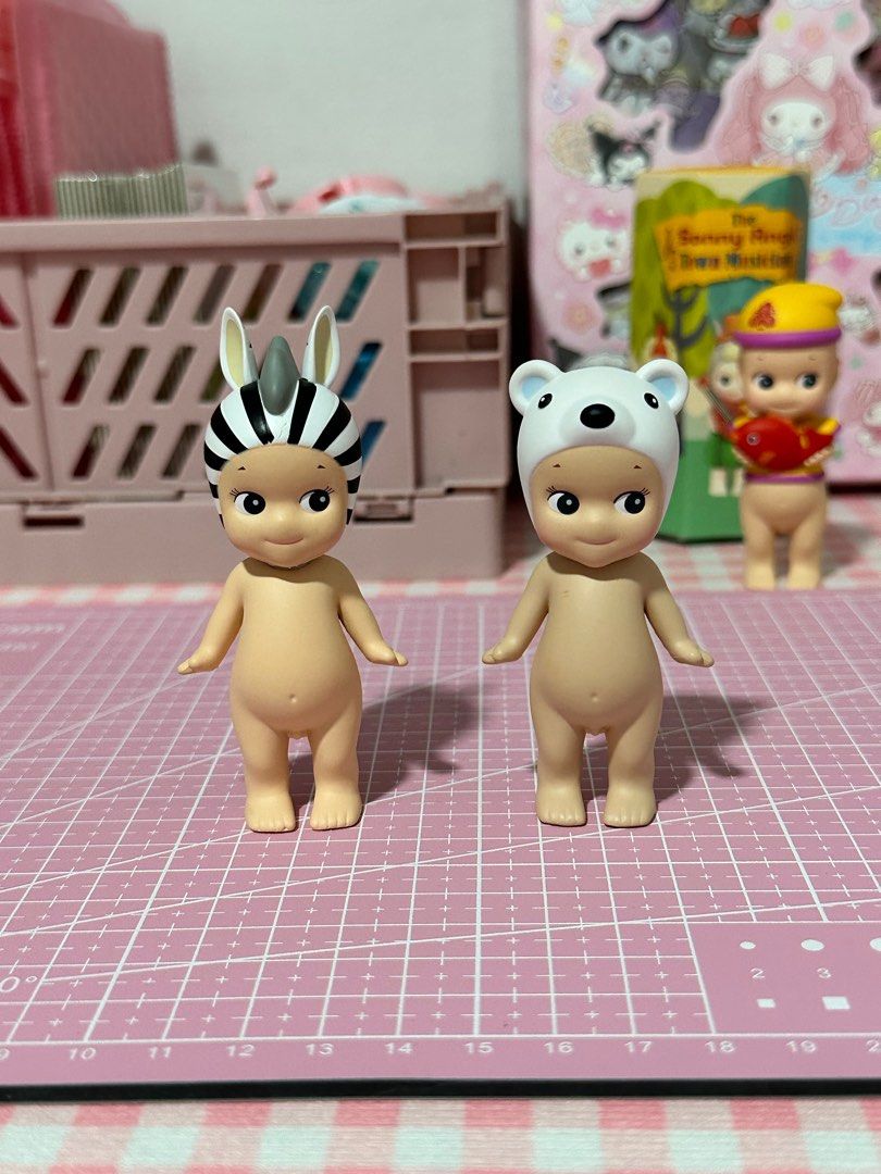 Sonny Angel Animal Series Ver. 1 & 3 Bear and Zebra, Hobbies & Toys ...