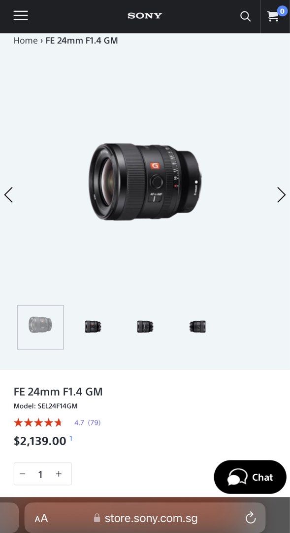 Sony 24GM f1.4 GM, Photography, Lens & Kits on Carousell