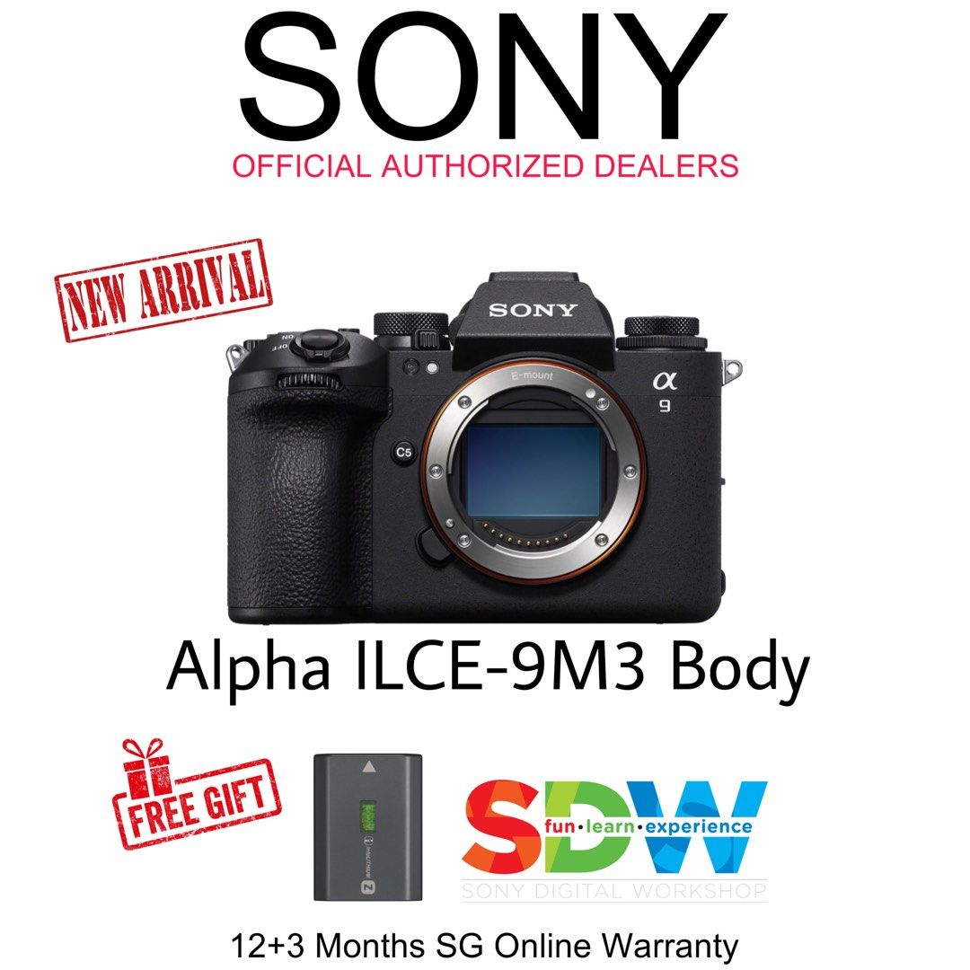 Pre order SONY Alpha A9M3 Body a9iii, Photography, Cameras on Carousell