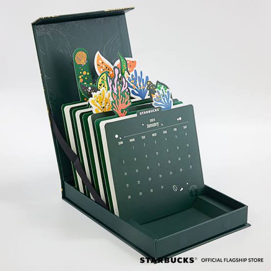 Starbucks desk calendar, Hobbies & Toys, Stationary & Craft, Other ...