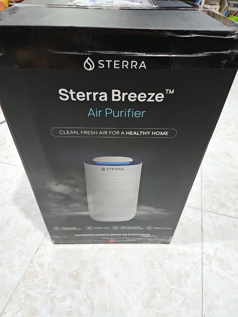 Sterra Breeze Air Purifier, TV & Home Appliances, Air Purifiers & Dehumidifiers on Carousell