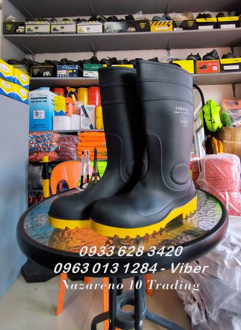 Super Tuff Safety Boots with Steel Toe, Men's Fashion, Footwear, Boots ...