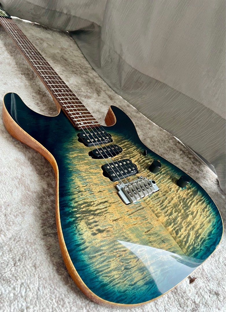 Superstrat guitar NNG TYSDY - HSH, Hobbies & Toys, Music & Media ...