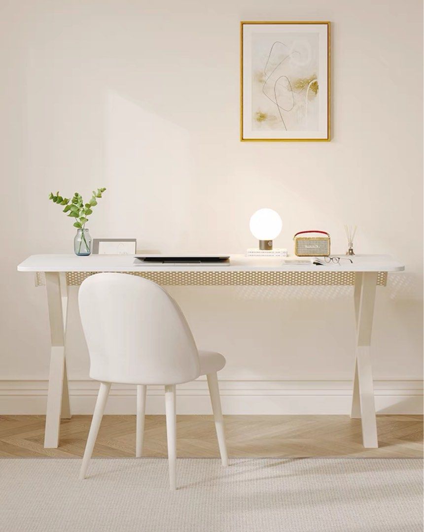 TAZE Minimalist Study Table with Chair, Furniture & Home Living ...