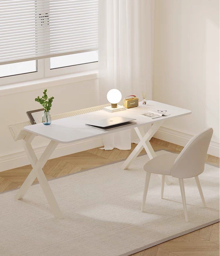 TAZE Minimalist Study Table with Chair, Furniture & Home Living ...