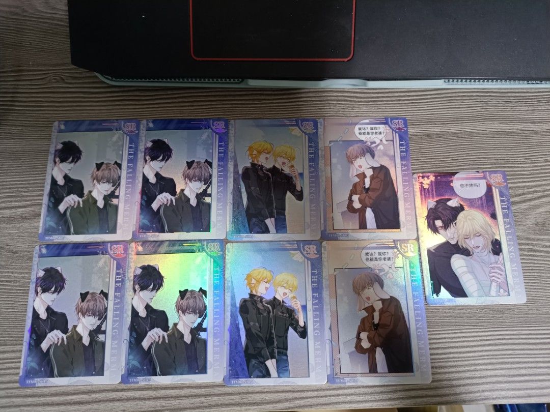 人鱼陷落（The falling merman) collection cards, Hobbies & Toys, Memorabilia ...