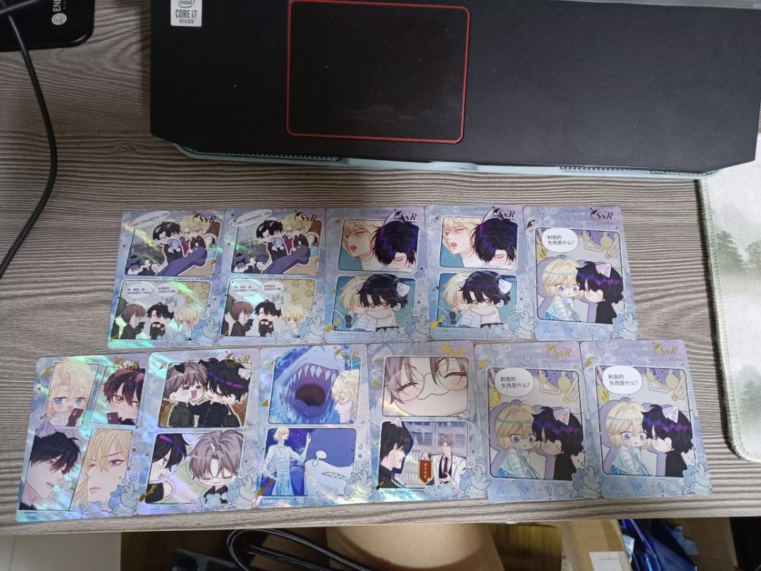 人鱼陷落（The falling merman) collection cards, Hobbies & Toys, Memorabilia ...