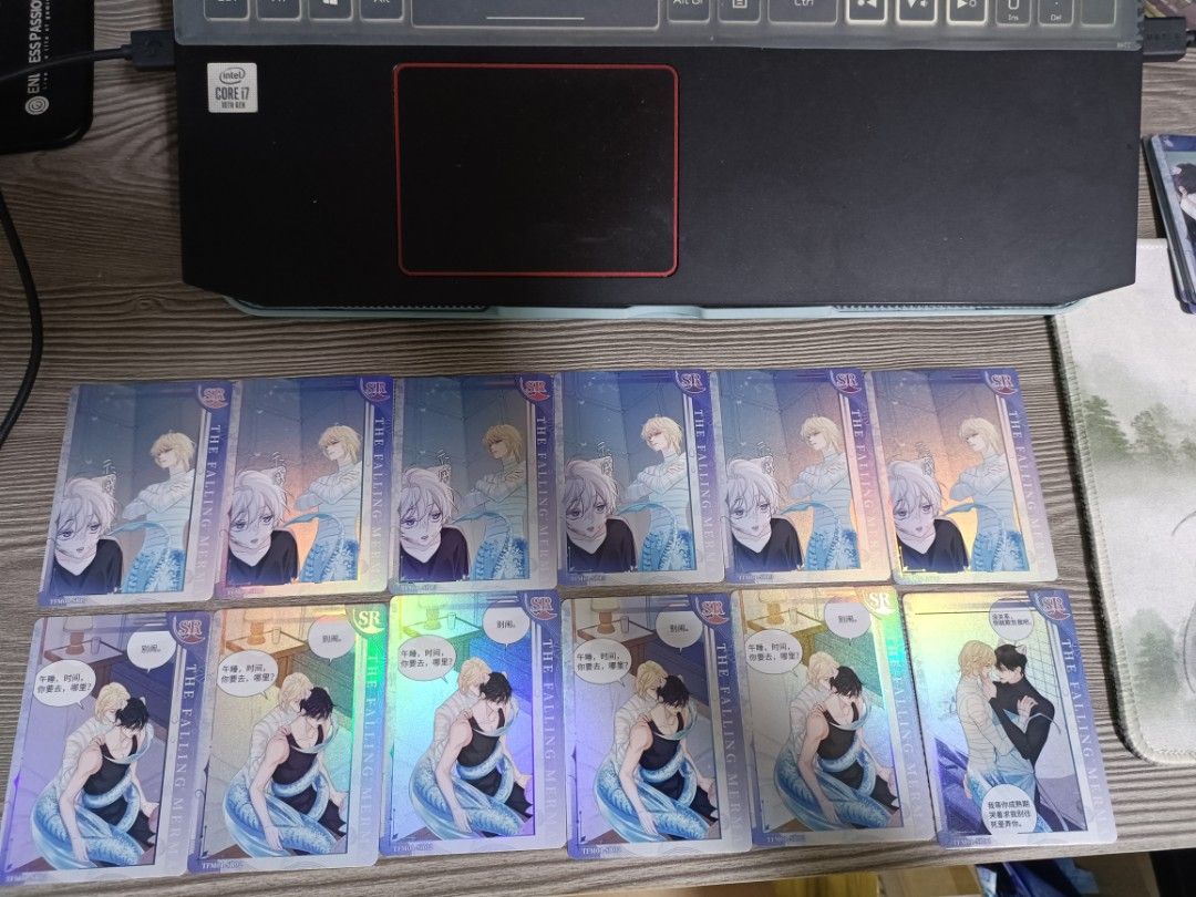 人鱼陷落（The falling merman) collection cards, Hobbies & Toys, Memorabilia ...