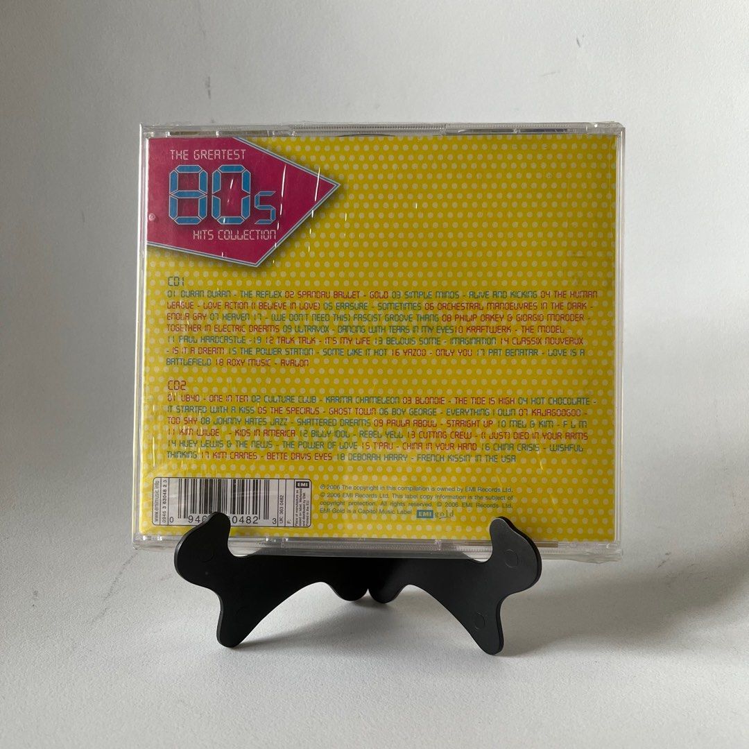 The Greatest 80s Hits Collection 2 CD, Hobbies & Toys, Music & Media ...