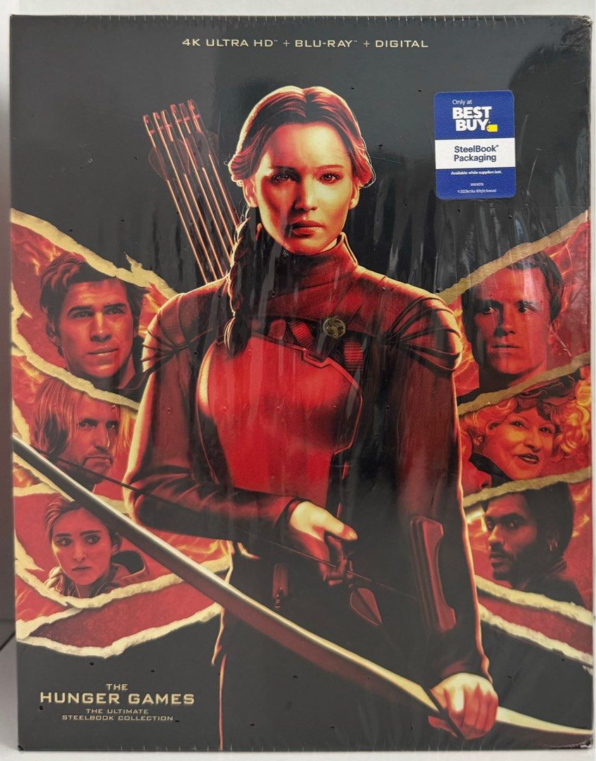 The Hunger Games: The Ultimate Steelbook Collection 4K Ultra UHD / Blu ...