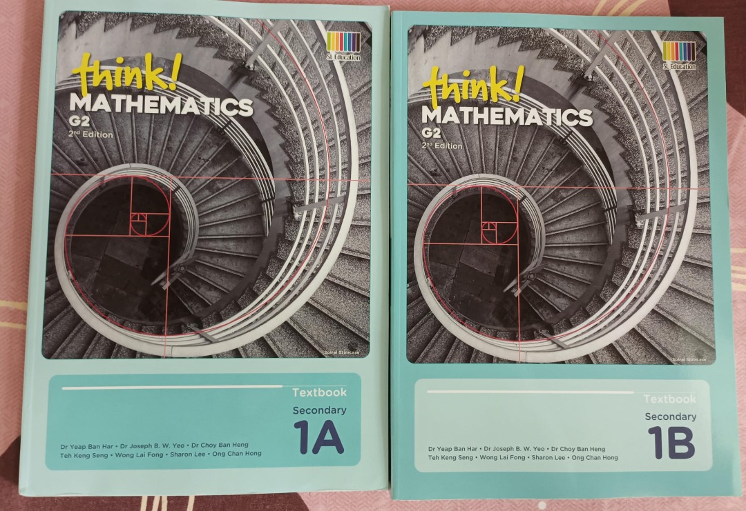 Think Mathematic G2 Syllabus Textbook 1A & 1B, Hobbies & Toys, Books ...