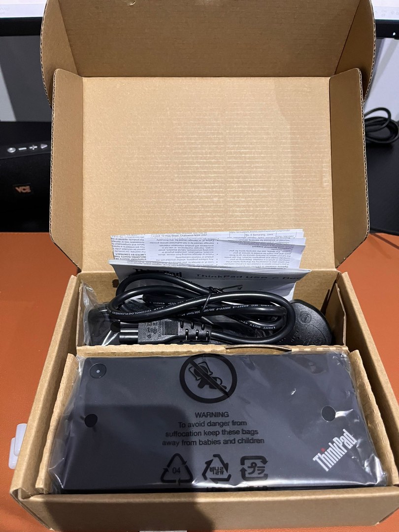 Thinkpad Usb C Dock Computers Tech Parts Accessories Other Accessories On Carousell
