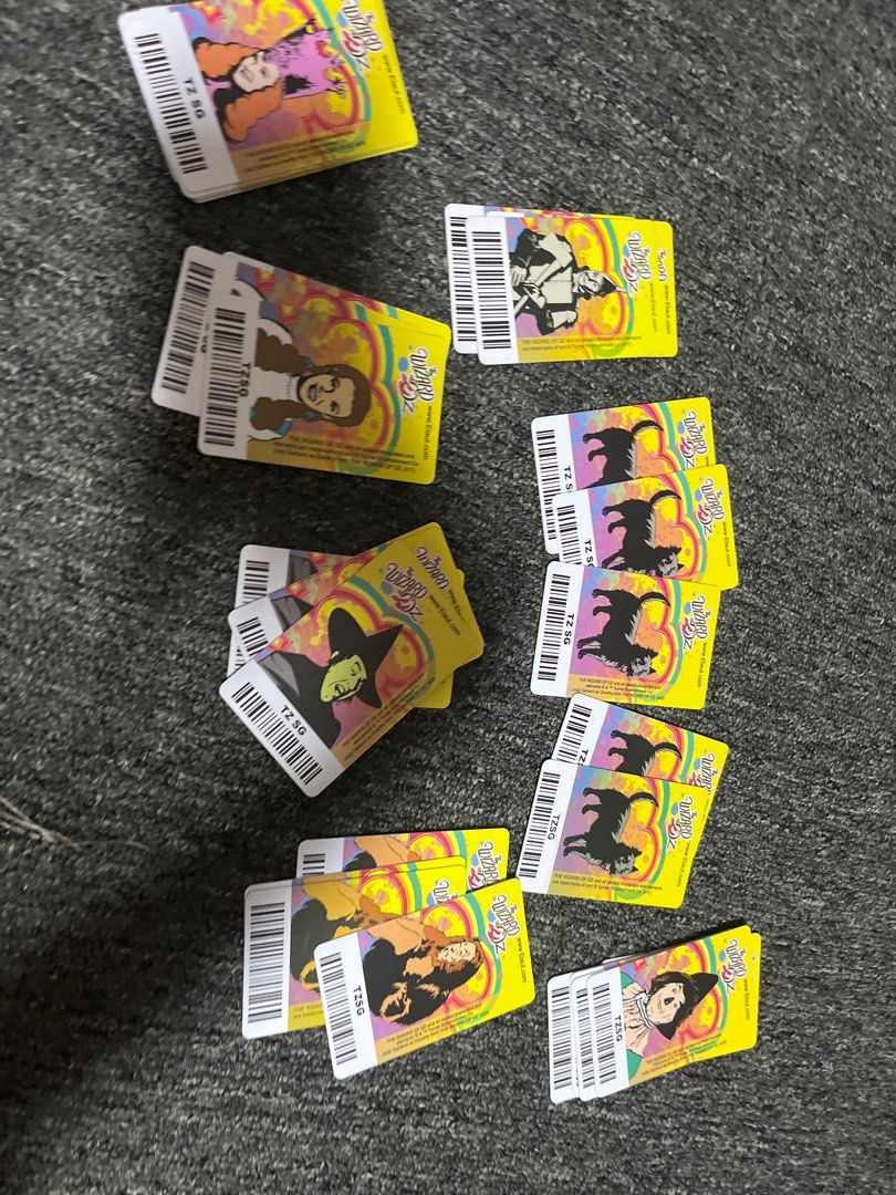 Timezone wonka golden ticket , oz Toto card, Hobbies & Toys ...