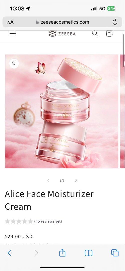tinted moisturiser ZEESEA x THE BRITISH MUSEUM ALICE IN WONDERLAND LIMITED EDITION, Beauty ...