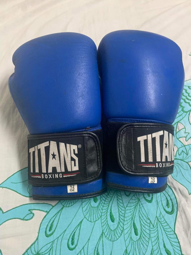 TITANS Boxing Gloves, Sports Equipment, Sports & Games, Combat Sports ...