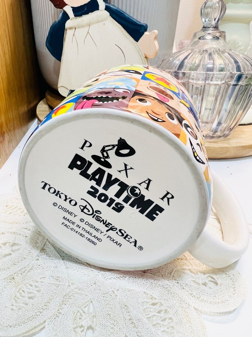 Tokyo DisneySea Pixar Playtime Merchandise 2019 mug, Furniture & Home ...