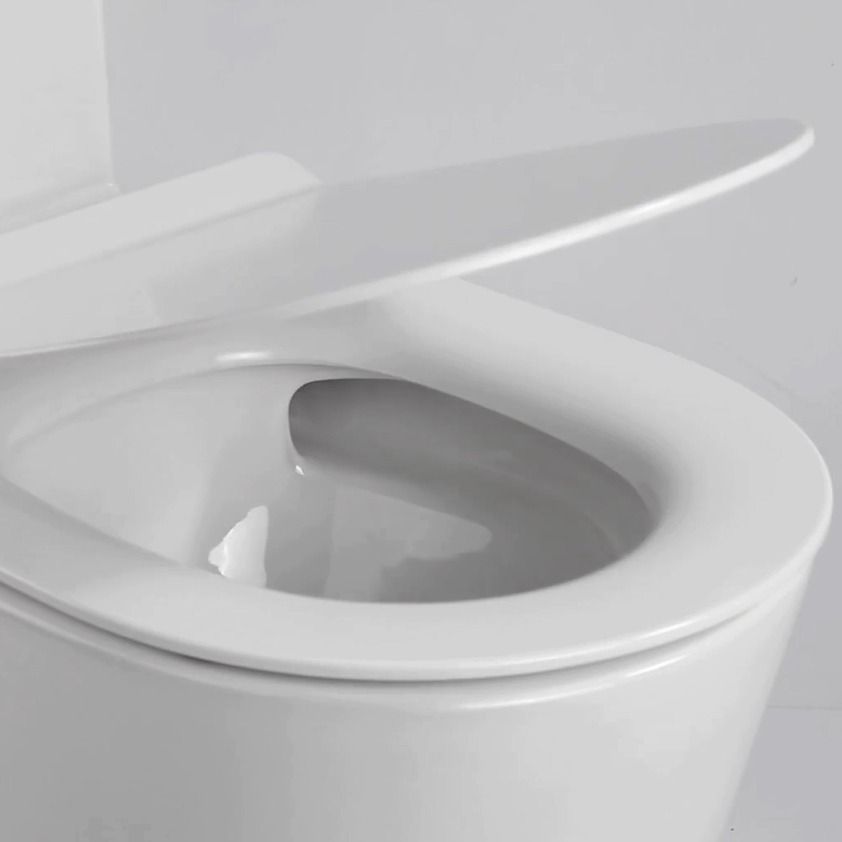 Tornado Flushing Rimless Toilet Bowl EACO T933, Furniture & Home Living ...