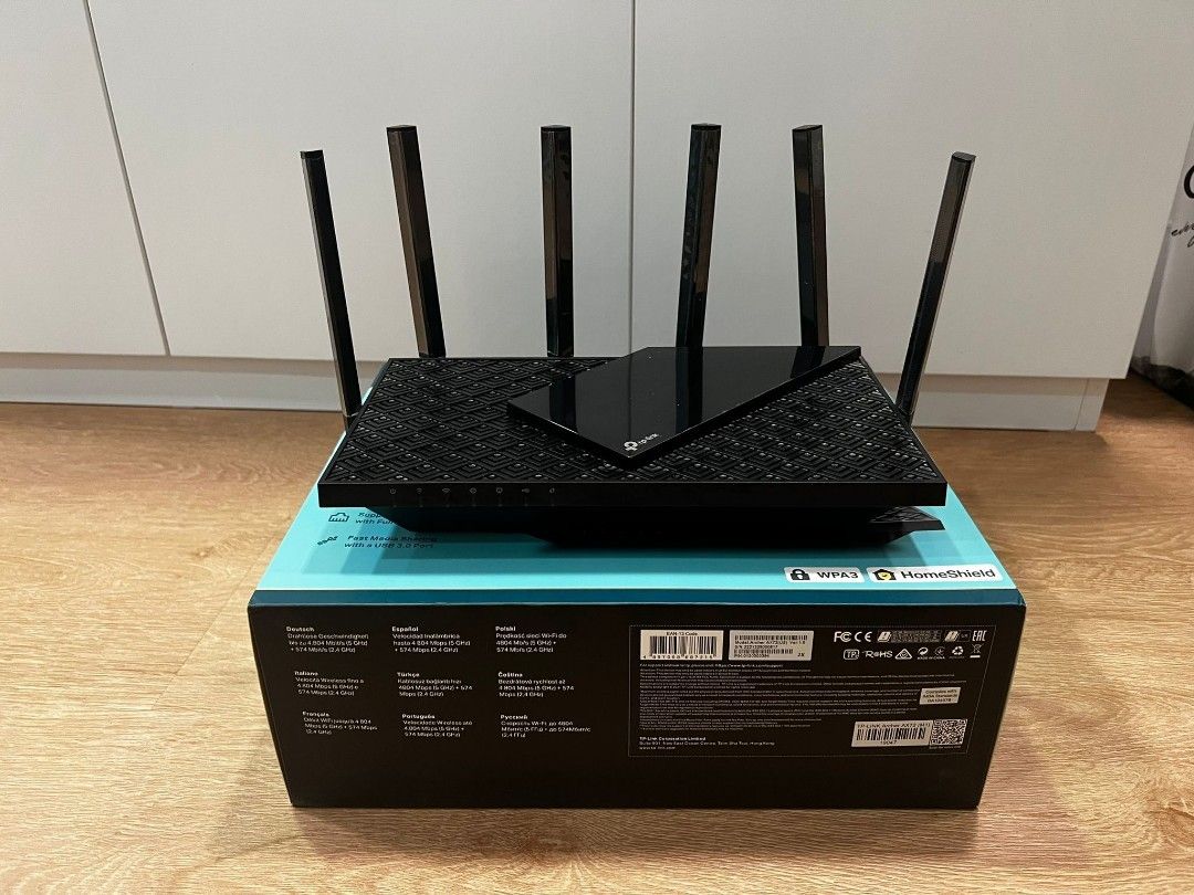Tp-link AX5400 router Archer AX72, Computers & Tech, Parts ...