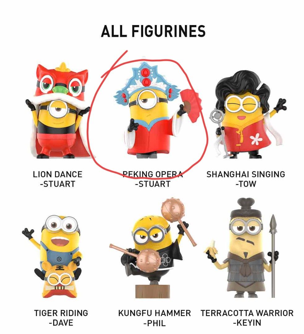 Trading minion opera, Hobbies & Toys, Toys & Games on Carousell
