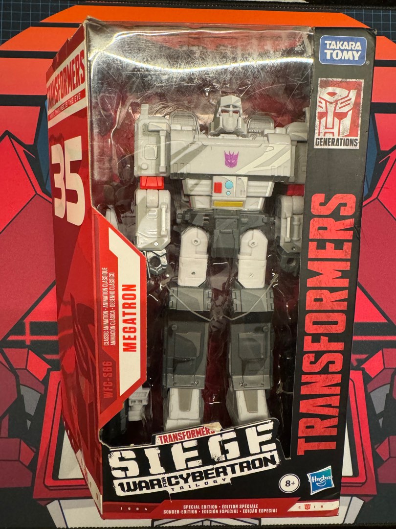 Transformers Megatron WFC Siege 35th Anniversary, Hobbies & Toys, Toys ...