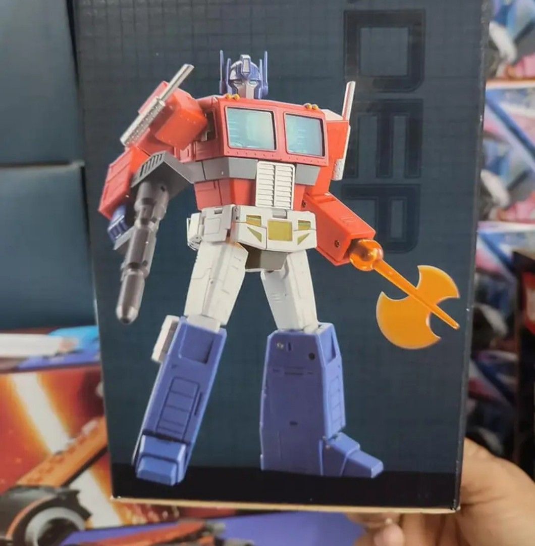 Transformers TE 01 OP leader transform element Optimus Prime TF G1 ...