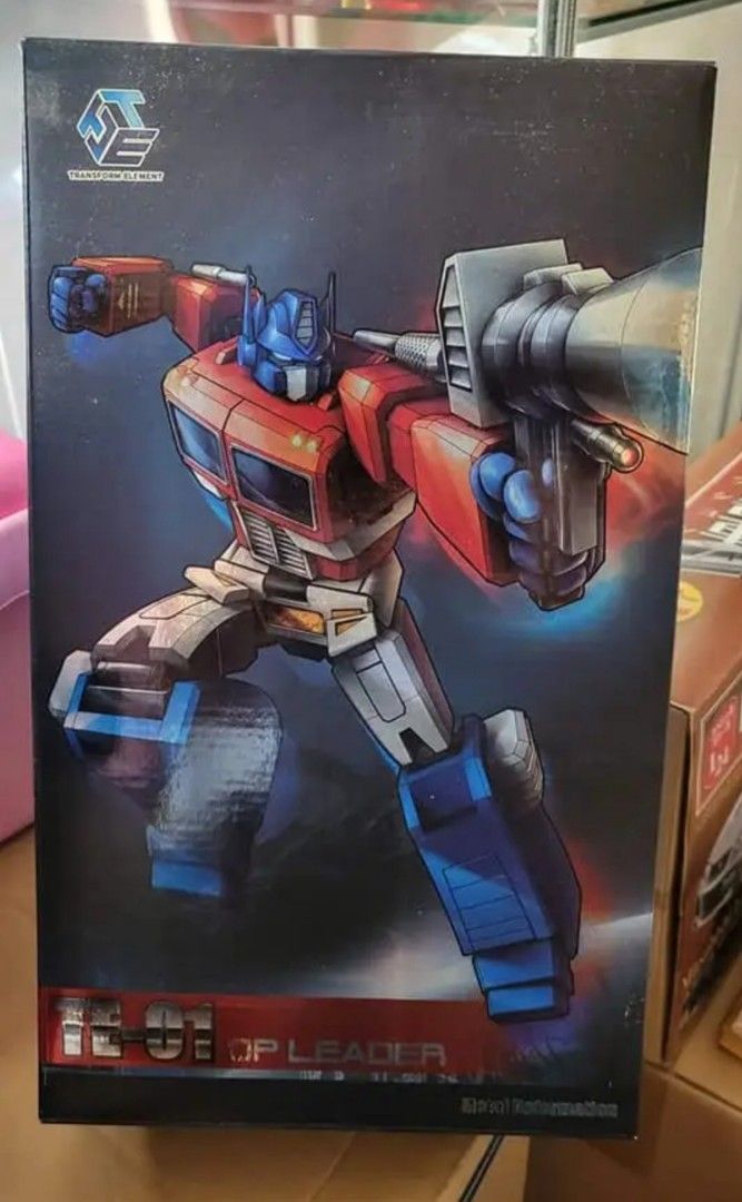 Transformers TE 01 OP leader transform element Optimus Prime TF G1 ...