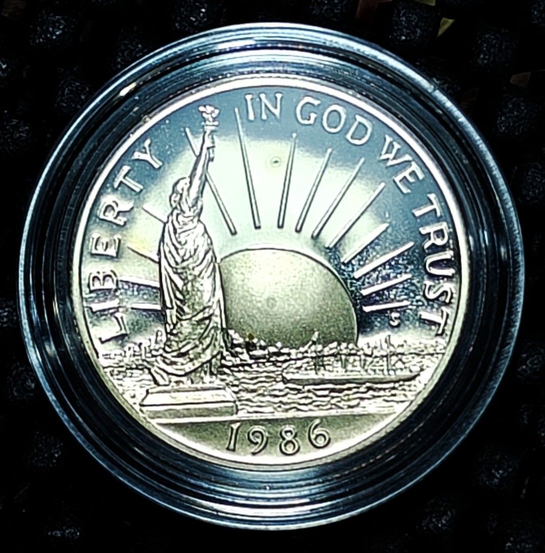 US Commemorative Proof 1986 Half Dollar Coin Currency UNC (6), Hobbies ...