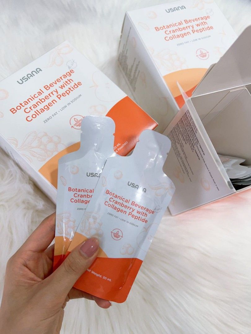 Usana Collagen + Vitalizing Serum, Health & Nutrition, Health ...