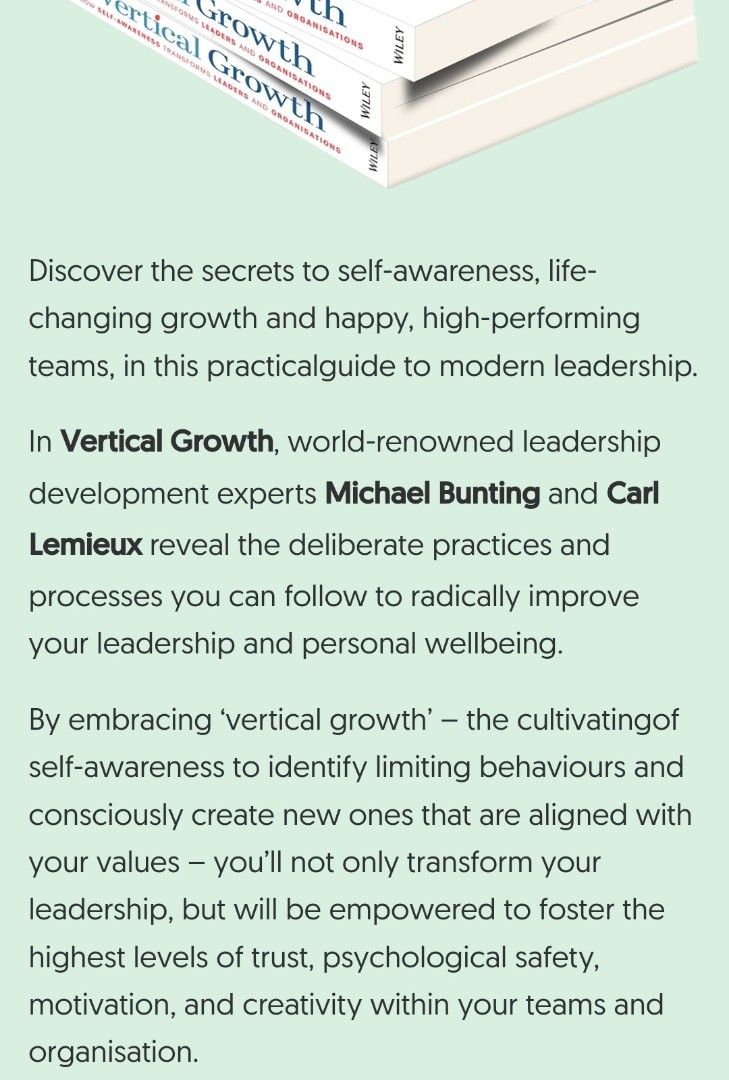 Vertical Growth (Book) by Michael Bunting & Carl Lemieux, Hobbies ...