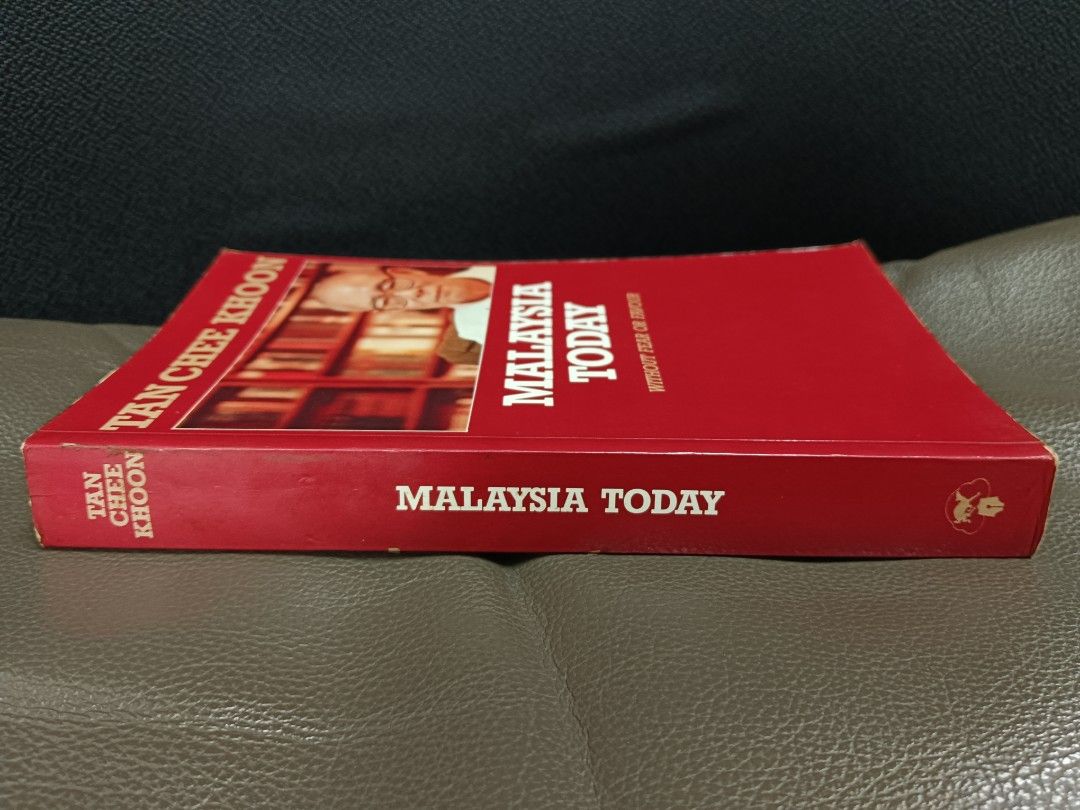 Vintage book Buku lama Malaysia today by tan chee khoon 1985, Hobbies ...