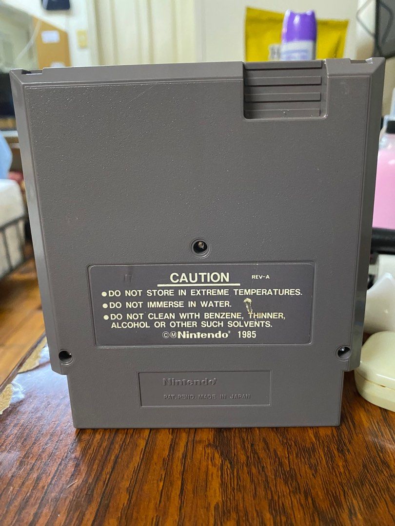 VINTAGE Super Mario Bros / Duck Hunt (Famicom / NES, 1985) VIDEO GAME ...