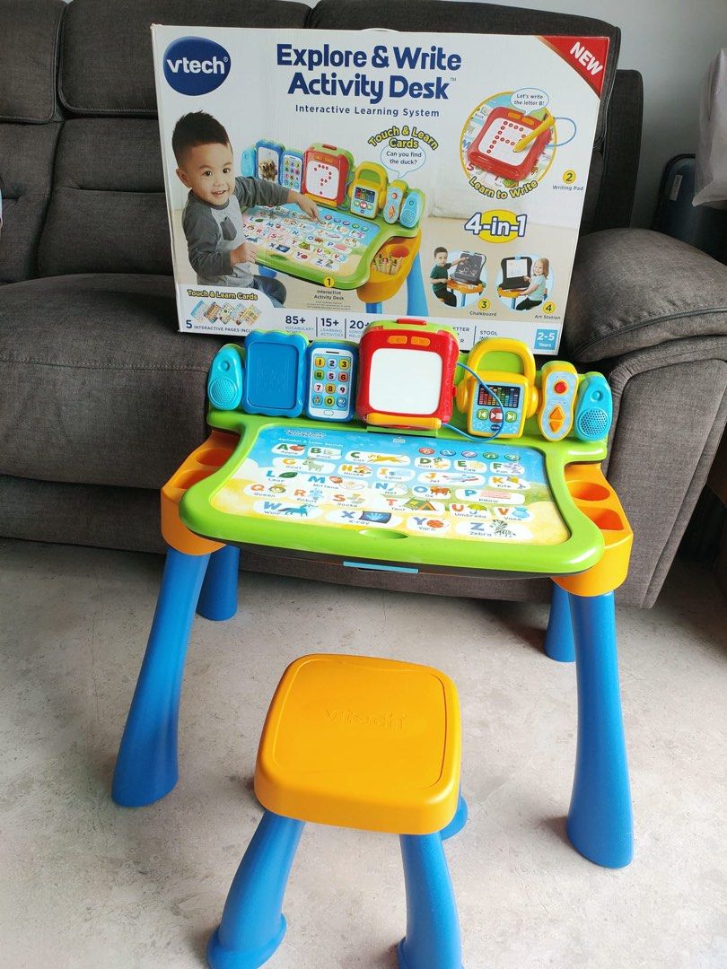 Vtech 4 in 1 Learning Table, Babies & Kids, Infant Playtime on Carousell