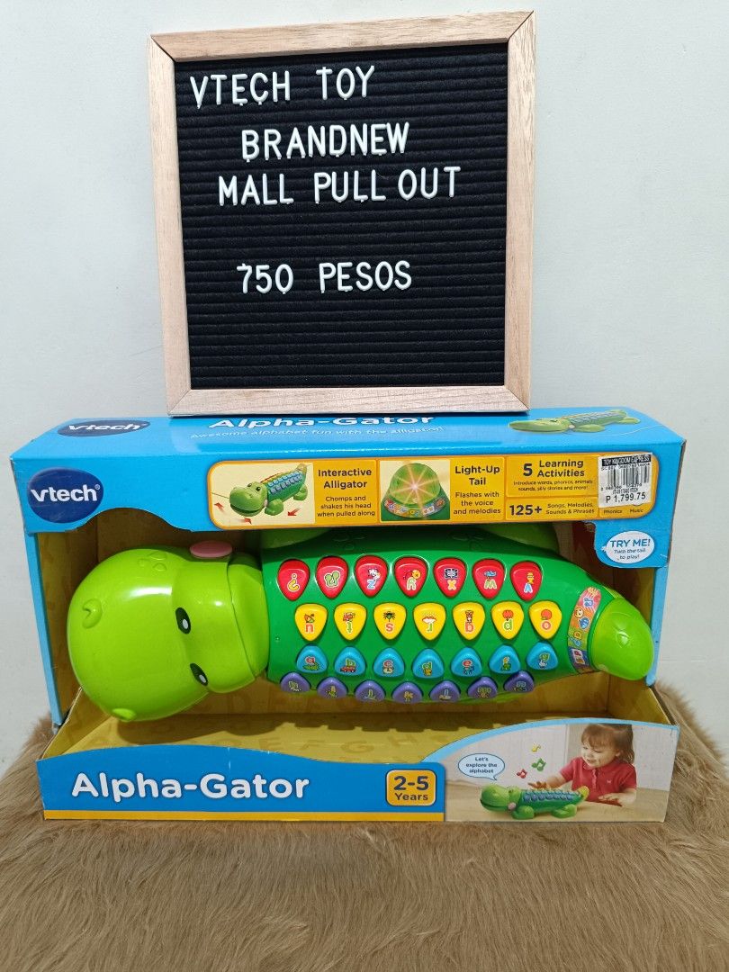 Vtech Alphagator, Hobbies & Toys, Toys & Games on Carousell