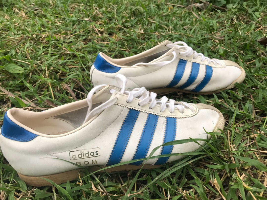 Vtg 80s adidas rom made in west germany, Men's Fashion, Footwear ...