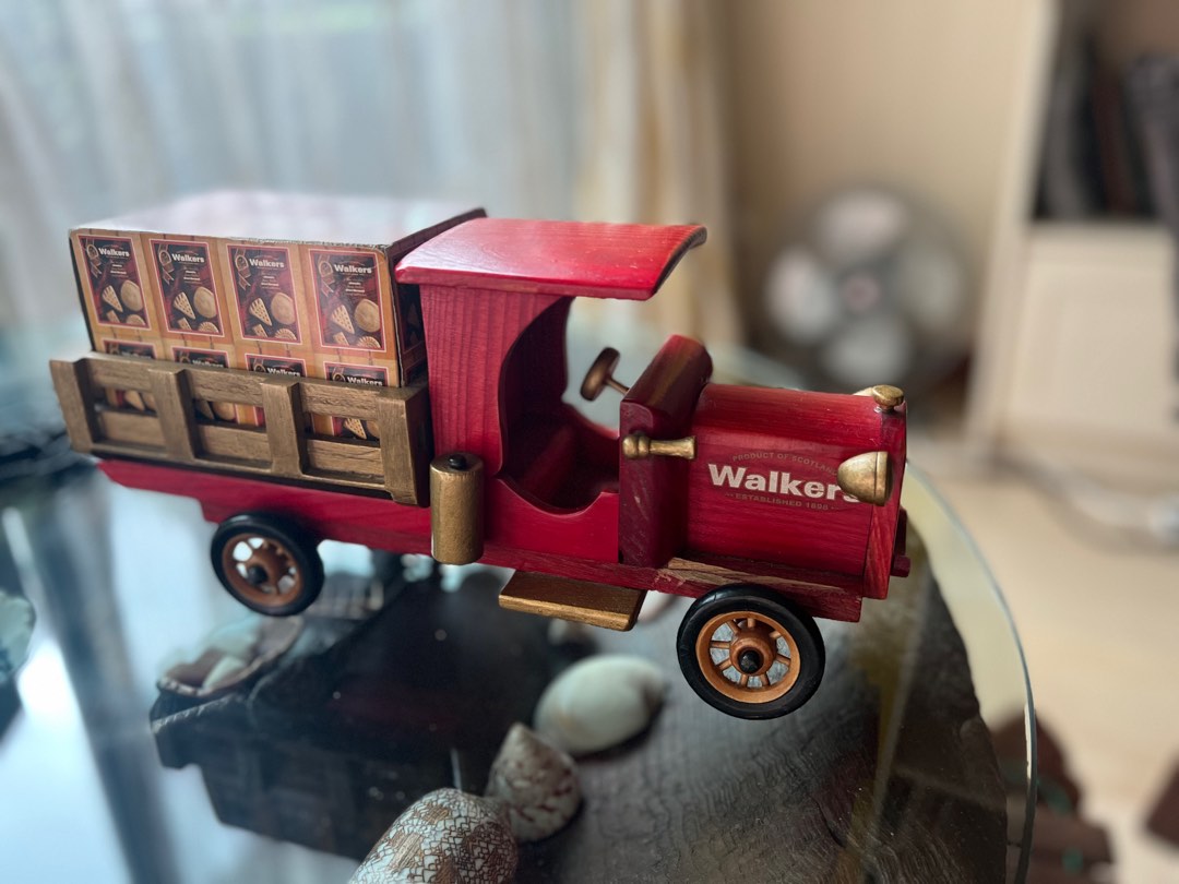 Walkers biscuits wooden vintage truck, Hobbies & Toys, Memorabilia ...
