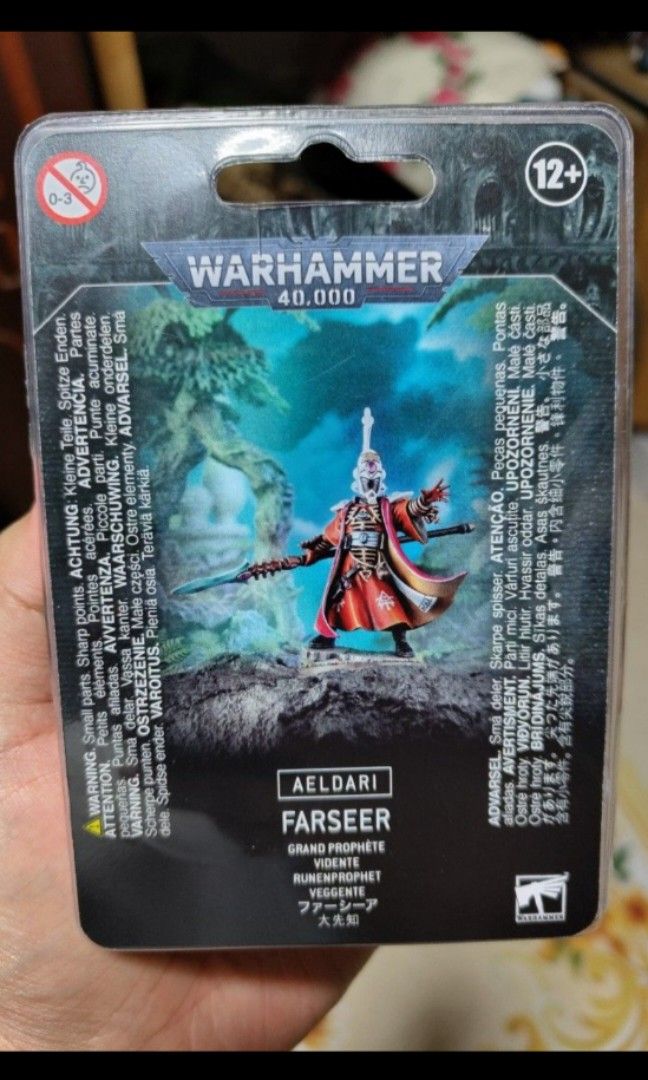 Warhammer 40k 40,000 Aeldari Farseer model, Hobbies & Toys, Toys ...