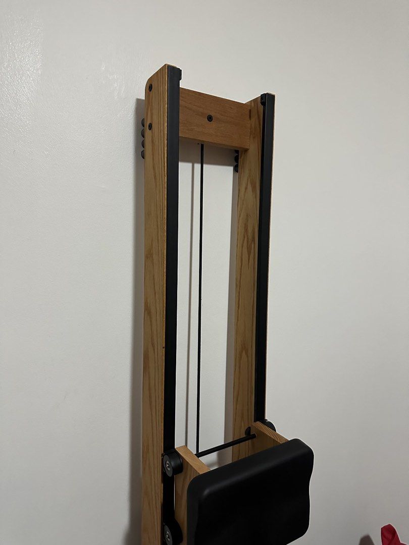 Water Rower Machine for fitness with dual rails, Sports Equipment ...