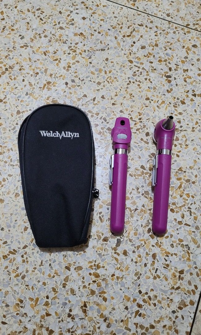 Welch Allyn Otoscope and Ophthalmoscope (Plum), Health & Nutrition, Medical Supplies & Tools on ...