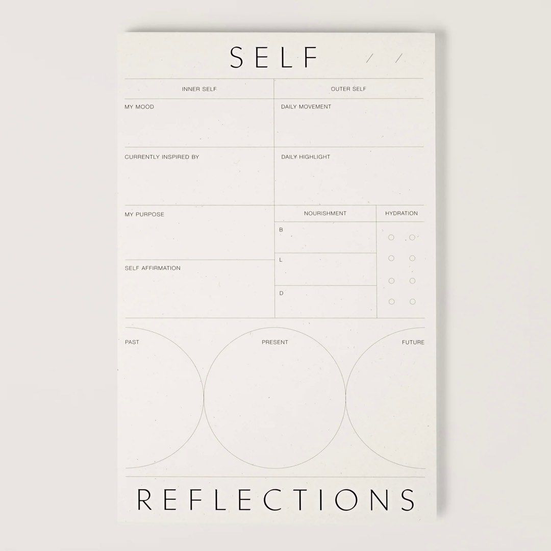 Wild House Paper Self Reflection Pads, Hobbies & Toys, Stationery ...